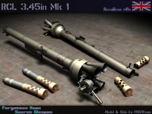RCL 3.45in Mk 1 | Forgotten Hope Secret Weapon Wiki | Fandom