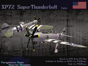Republic XP-72 "Super Thunderbolt" | Forgotten Hope Secret Weapon Wiki ...