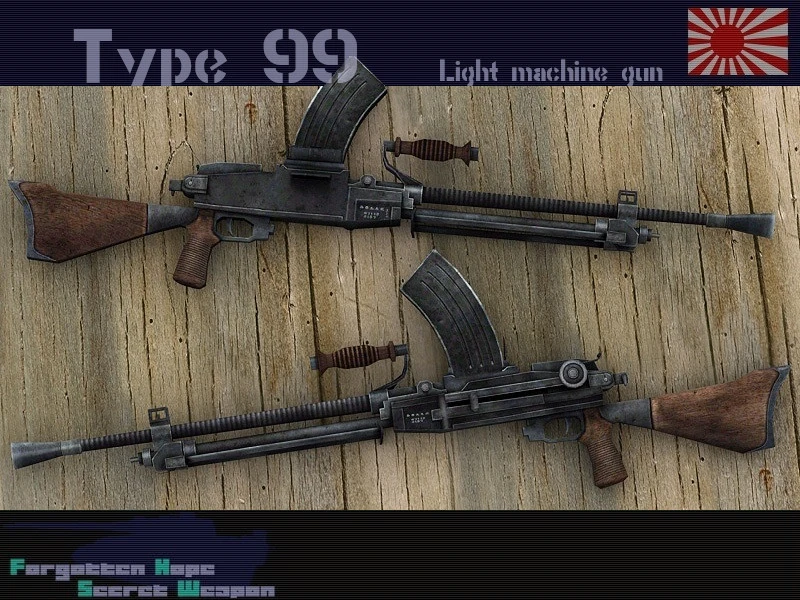 Type 99 LMG | Forgotten Hope Secret Weapon Wiki | Fandom