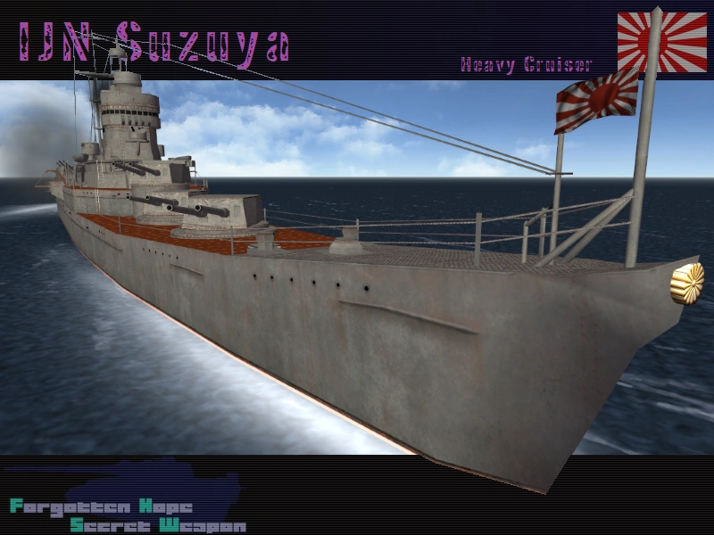 IJN Suzuya | Forgotten Hope Secret Weapon Wiki | Fandom