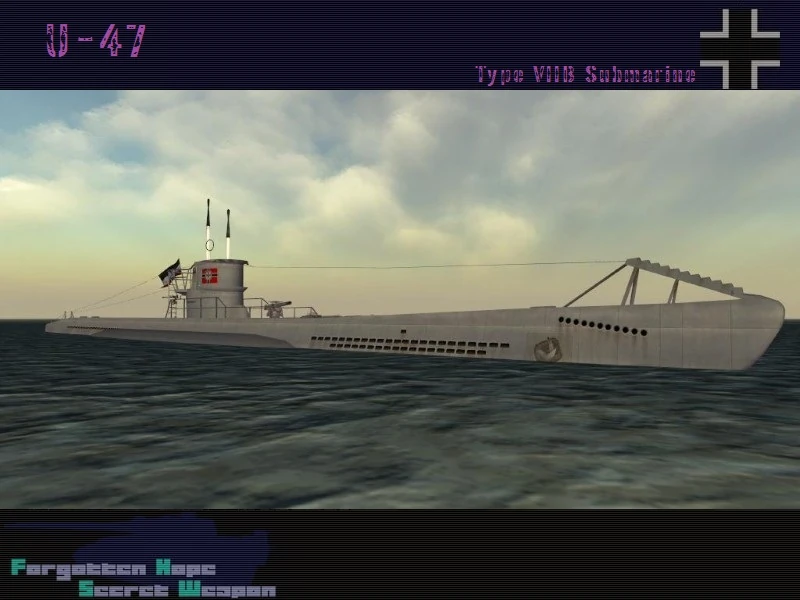 U-Boot-Klasse VIIB | Forgotten Hope Secret Weapon Wiki | Fandom