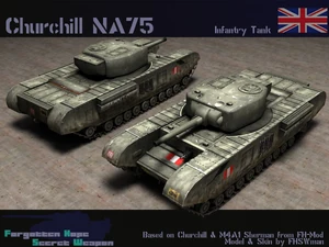 Churchill NA75 | Forgotten Hope Secret Weapon Wiki | Fandom