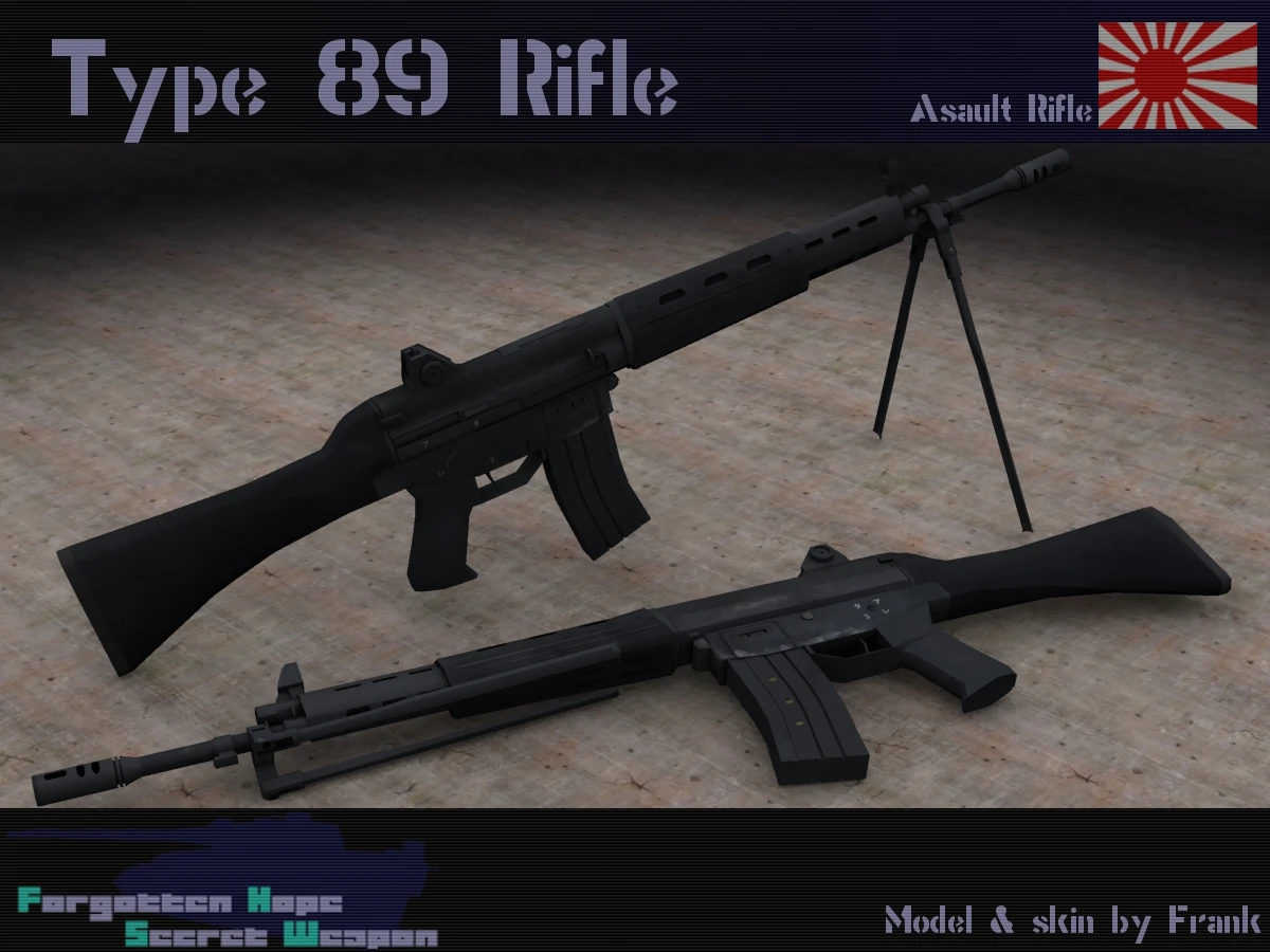 Howa Type 89 | Forgotten Hope Secret Weapon Wiki | Fandom