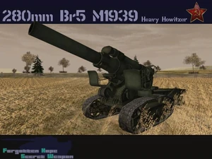 280 mm mortar M1939 (Br-5) | Forgotten Hope Secret Weapon Wiki | Fandom