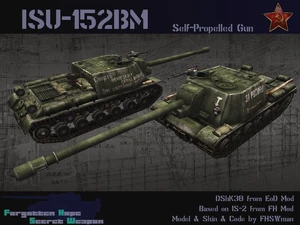 ISU-152BM | Forgotten Hope Secret Weapon Wiki | Fandom