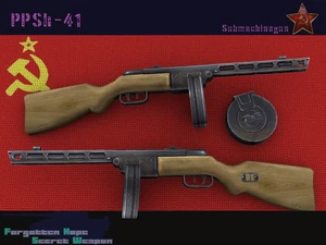 PPSh-41 | Forgotten Hope Secret Weapon Wiki | Fandom