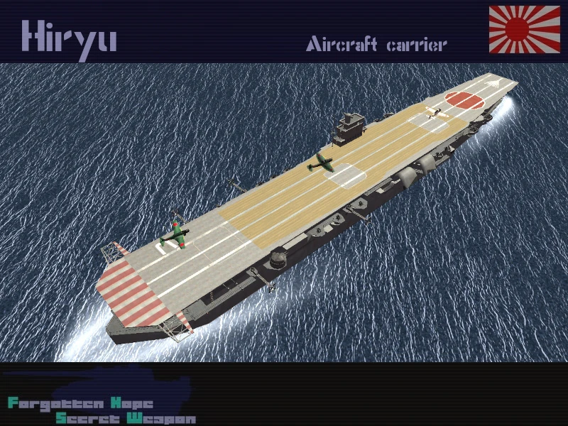 IJN Hiryū | Forgotten Hope Secret Weapon Wiki | Fandom