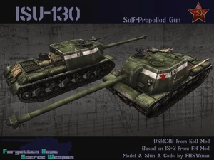 ISU-130 | Forgotten Hope Secret Weapon Wiki | Fandom