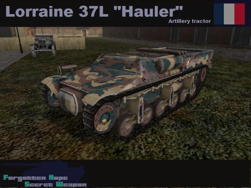 Lorraine 37L Hauler | Forgotten Hope Secret Weapon Wiki | Fandom