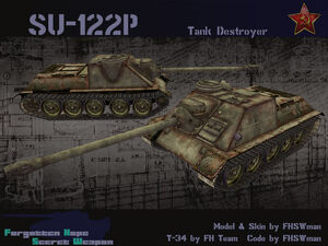 SU-122P | Forgotten Hope Secret Weapon Wiki | Fandom