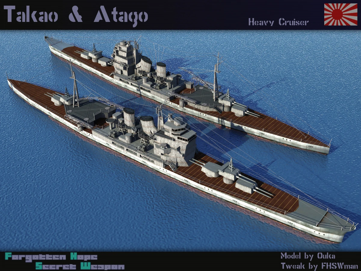 IJN Atago | Forgotten Hope Secret Weapon Wiki | Fandom