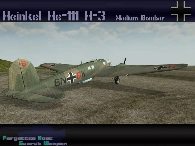 Heinkel He 111 | Forgotten Hope Secret Weapon Wiki | Fandom Heinkel He 111 | Forgotten Hope Secret Weapon Wiki | Fandom