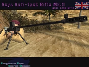 Boys Anti-Tank rifle | Forgotten Hope Secret Weapon Wiki | Fandom