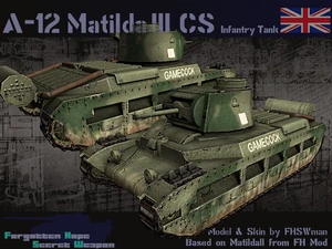 Matilda III CS | Forgotten Hope Secret Weapon Wiki | Fandom