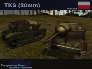 TKS | Forgotten Hope Secret Weapon Wiki | Fandom