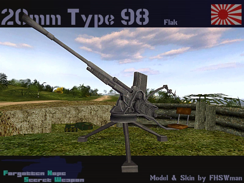 20mm Type 98 | Forgotten Hope Secret Weapon Wiki | Fandom