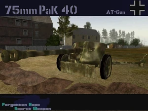 7.5 cm Pak 40 | Forgotten Hope Secret Weapon Wiki | Fandom