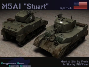 M5 Stuart | Forgotten Hope Secret Weapon Wiki | Fandom