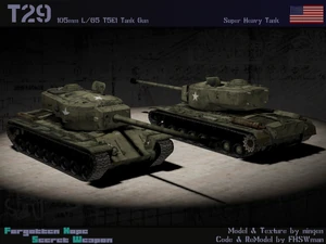 T29 Heavy Tank | Forgotten Hope Secret Weapon Wiki | Fandom