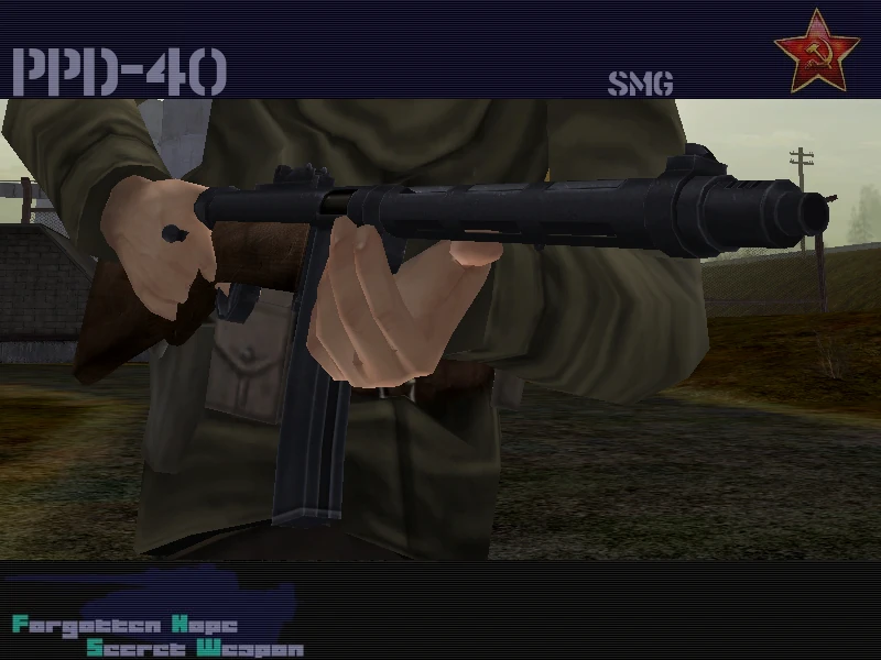 PPD-40 | Forgotten Hope Secret Weapon Wiki | Fandom