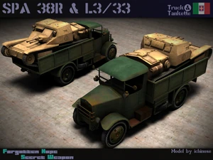 Fiat-SPA 38R | Forgotten Hope Secret Weapon Wiki | Fandom