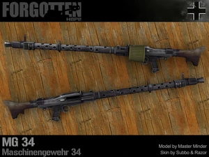 MG 34 | Forgotten Hope Secret Weapon Wiki | Fandom