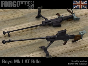 Boys Anti-Tank rifle | Forgotten Hope Secret Weapon Wiki | Fandom