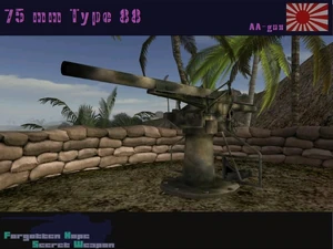Type 88 75 mm AA gun | Forgotten Hope Secret Weapon Wiki | Fandom