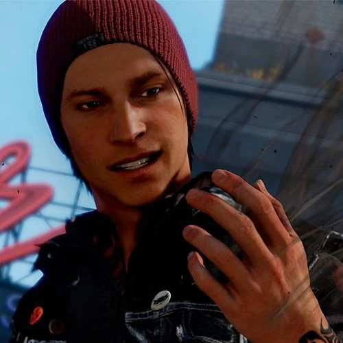 Infame Segundo Hijo Delsin Chaqueta De Rowe