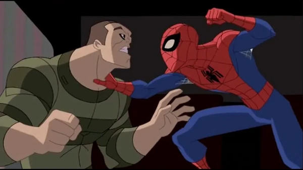 Usuario Blog:La taza/spider-man aguanta golpes del hombre de arena ...