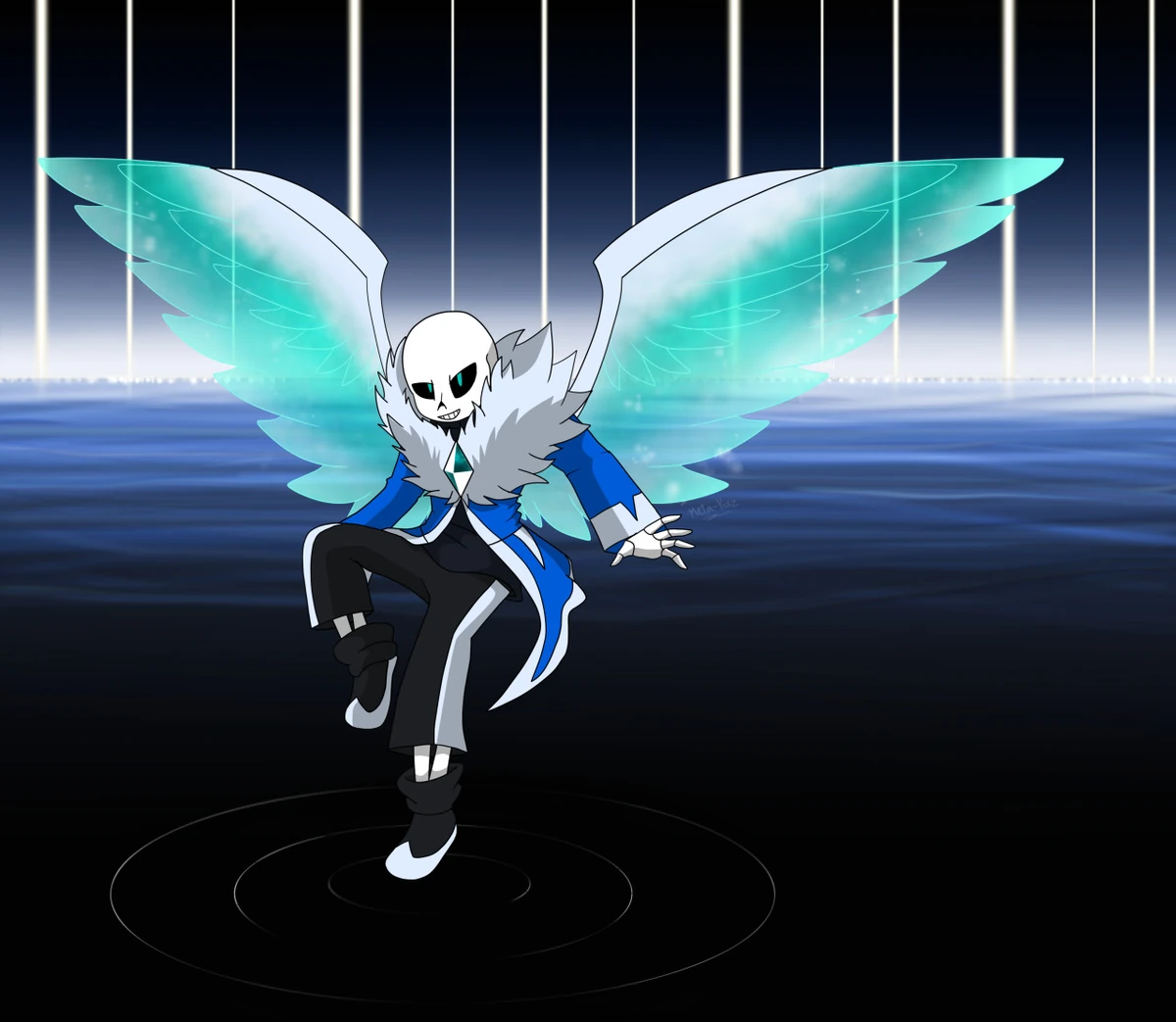 Abyss Sans | Ficción Sin Límites Wiki | Fandom