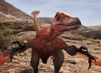 Velociraptor rubicundus | Fiction Taxonomy Wiki | Fandom