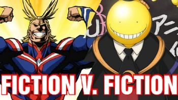 All Might vs Koro Sensei | Fiction V. Fiction Wiki | Fandom