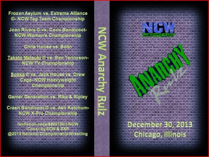 NCW Anarchy Rulz | Fiction Wrestling Multiverse Wiki | Fandom