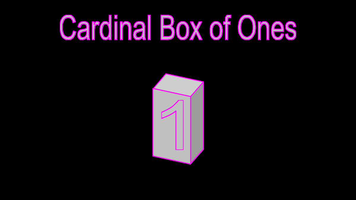 Cardinal Box | Fictional and Real Numbers Wiki | Fandom