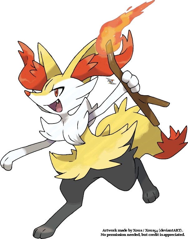 Braixen | Fictional Anime Creatures Wiki | Fandom