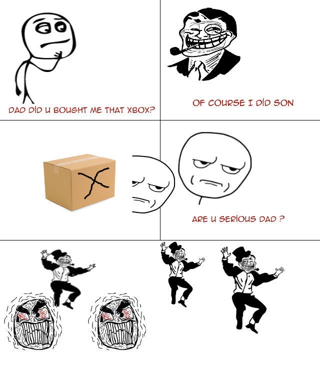 Troll Comics Funny Dad