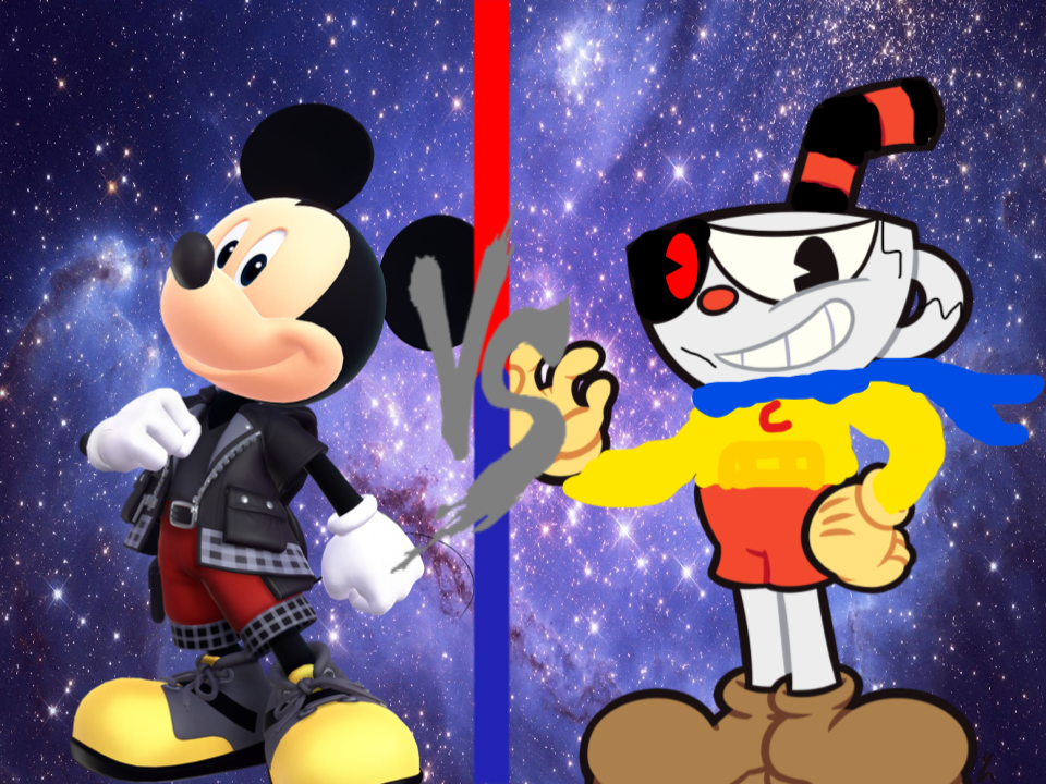 Mickey Mouse Vs Cupbrawler Fictional Fighters Wiki Fandom