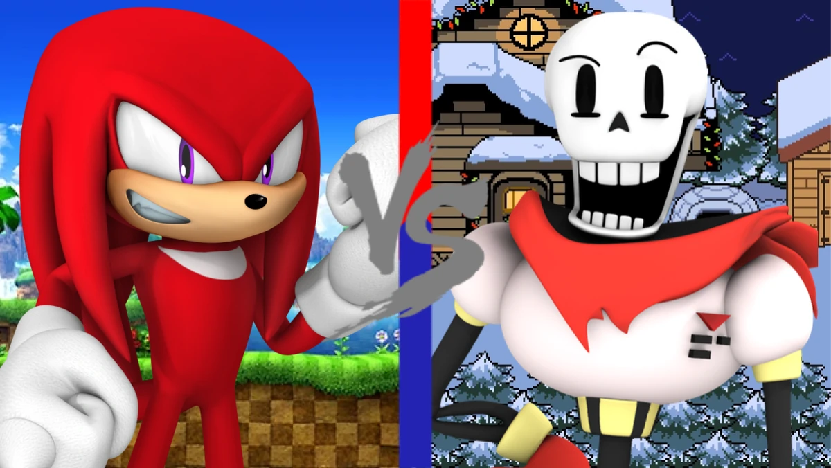 Knuckles vs Papyrus | Fictional Fighters Wiki | Fandom
