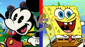 Cluiche Spongebob Vs Mickey Mouse Talon Tal (@tal_on) Mickey Mouse