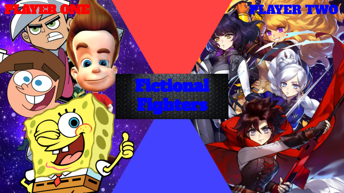 Nicktoons Unite Vs Team Rwby Fictional Fighters Wiki Fandom