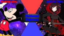 Mickey mouse vs ruby rose | Fictional Fighters Wiki | Fandom