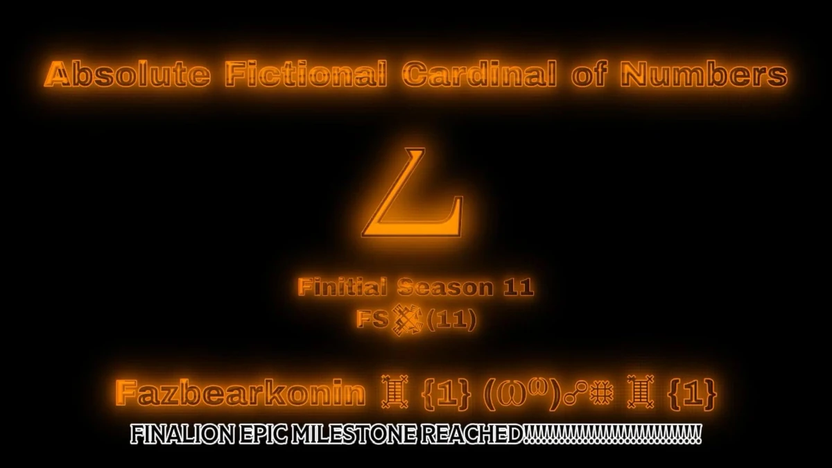 Absolute Fictional Cardinal of Numbers | Fictional Googology Wiki | Fandom