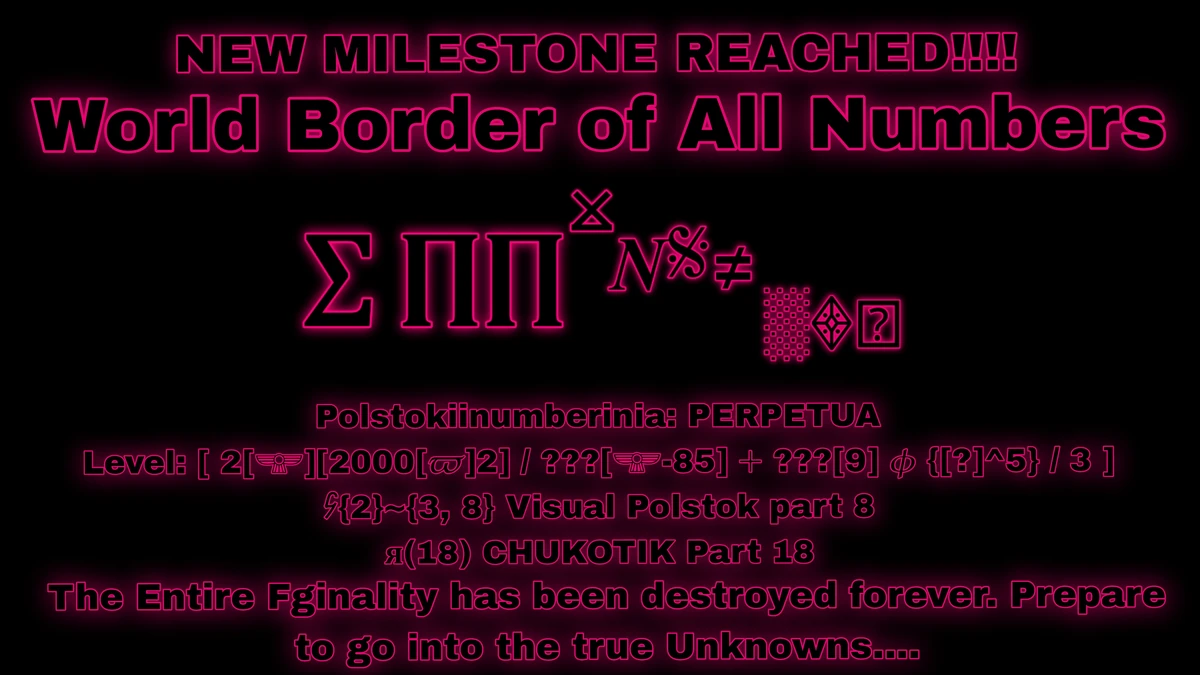 World Border of All Numbers | Fictional Googology Wiki | Fandom