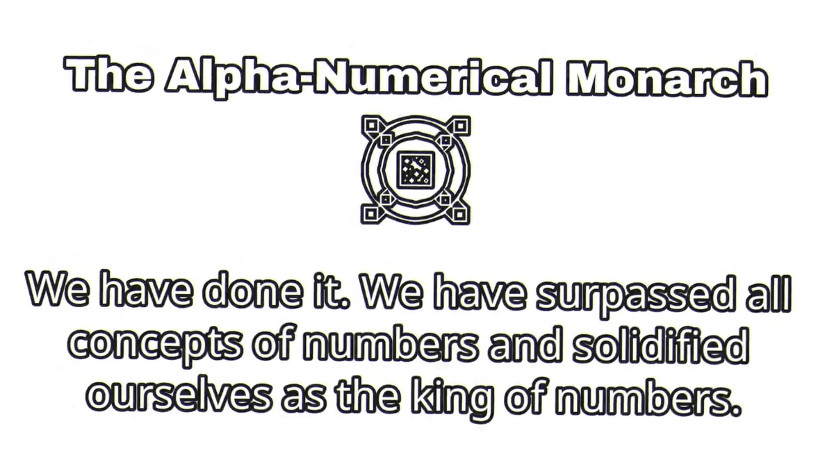 The Alpha-Numerical Monarch | Fictional Googology Wiki | Fandom
