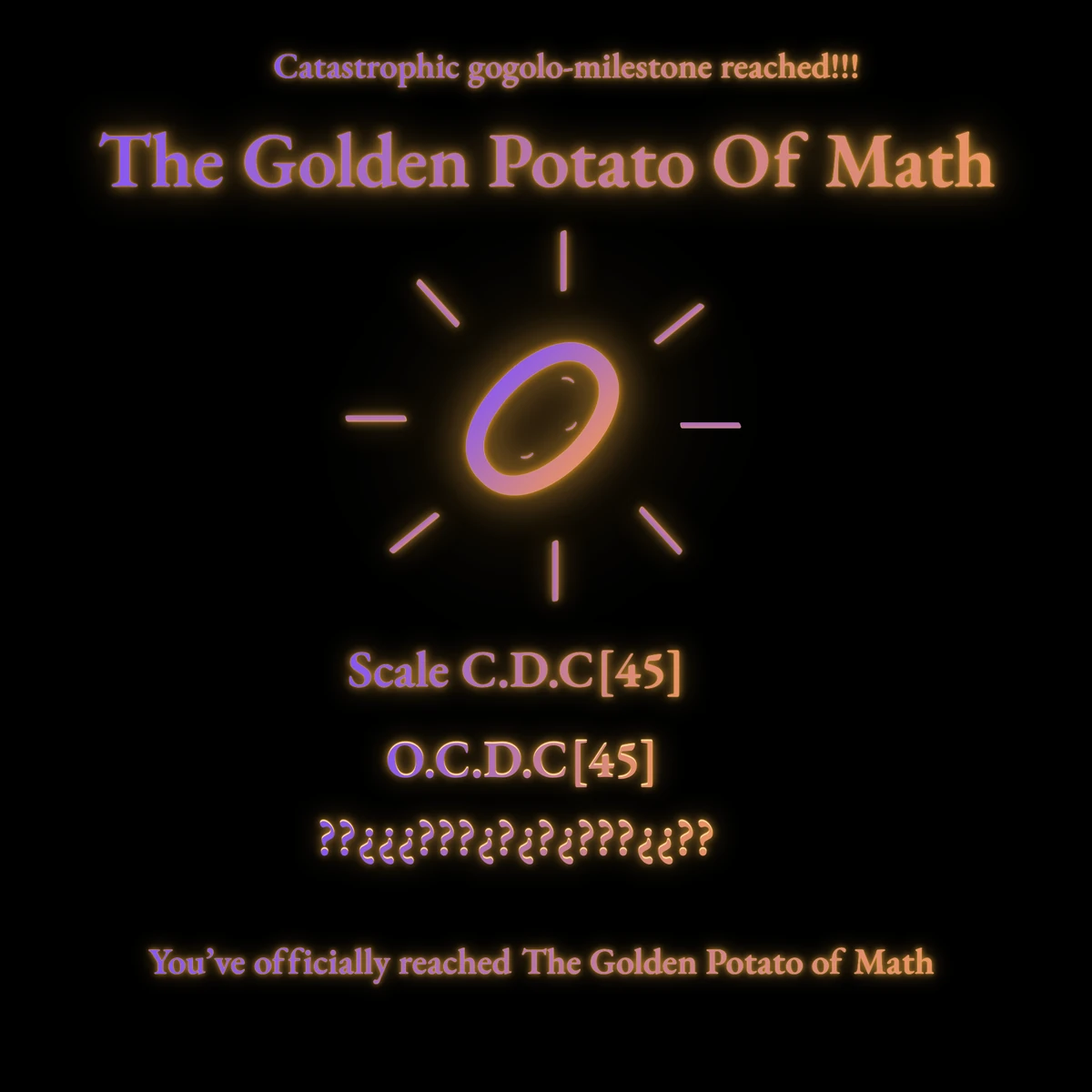 The Golden Potato of Math | Fictional Googology Wiki | Fandom