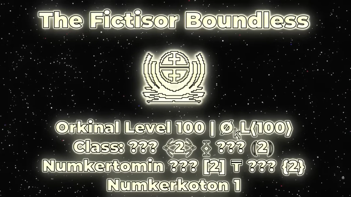 The Fictisor Boundless | Fictional Googology Wiki | Fandom