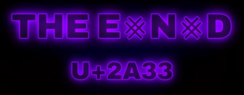 THE E⨳N⨳D | Fictional Googology Wiki | Fandom