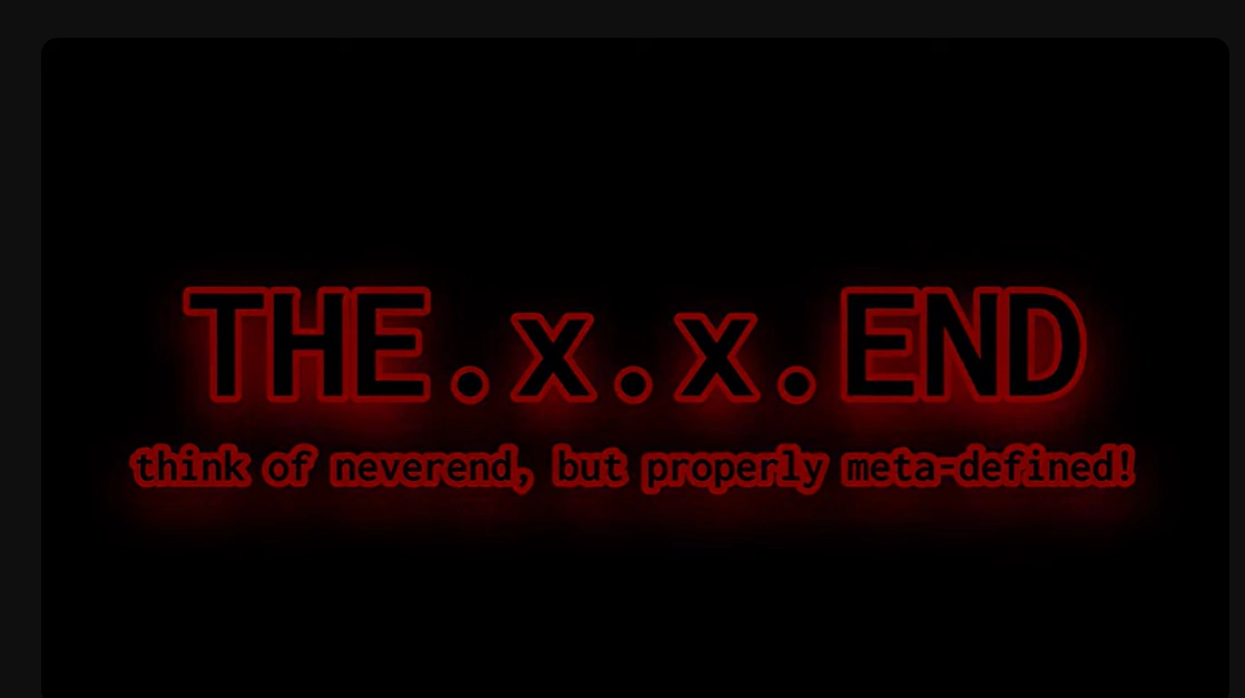 THE.x.x.END | Fictional Googology Wiki | Fandom