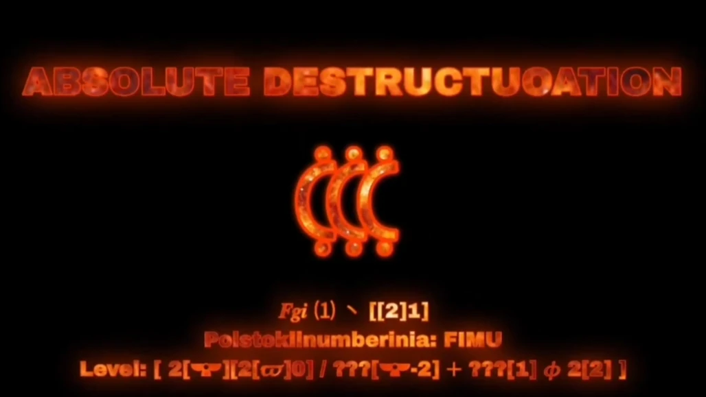 ABSOLUTE DESTRUCTUOATION | Fictional Googology Wiki | Fandom